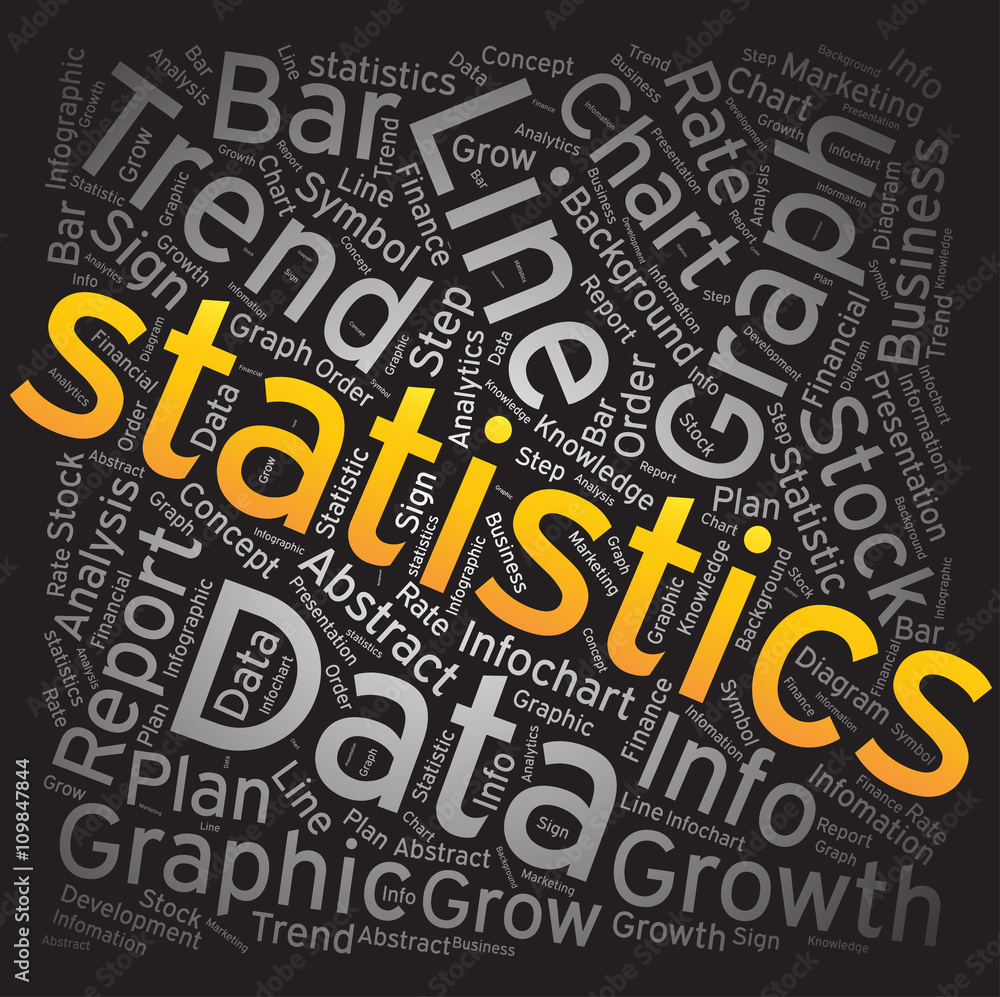 Statistics Word Art