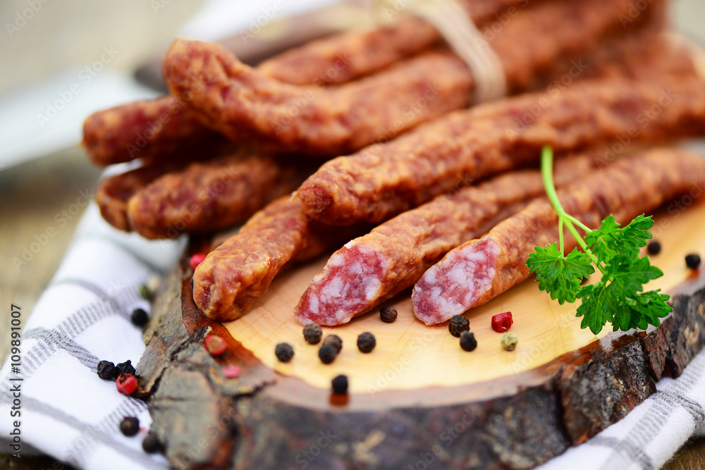 Cabanossi Stock-Foto | Adobe Stock