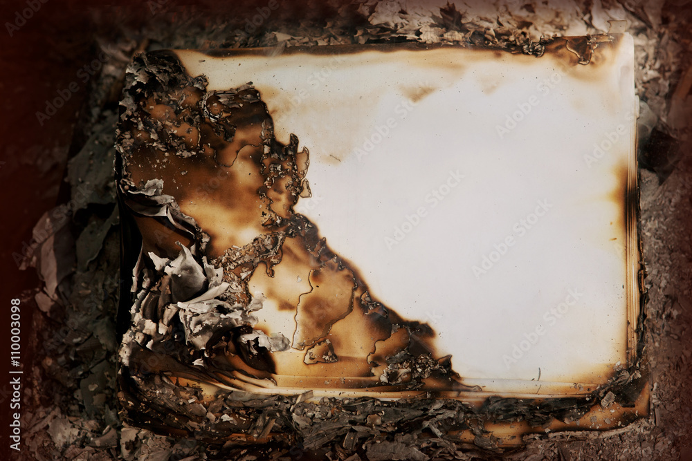 burning old paper, vintage paper Stock Photo | Adobe Stock