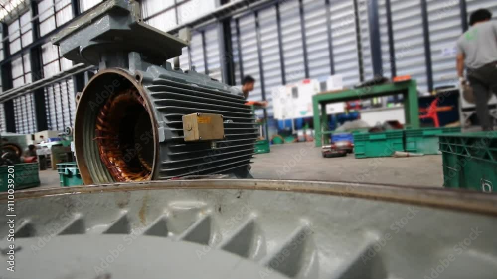 Wideo Stock: Activity of technician to working repair and fix induction ...