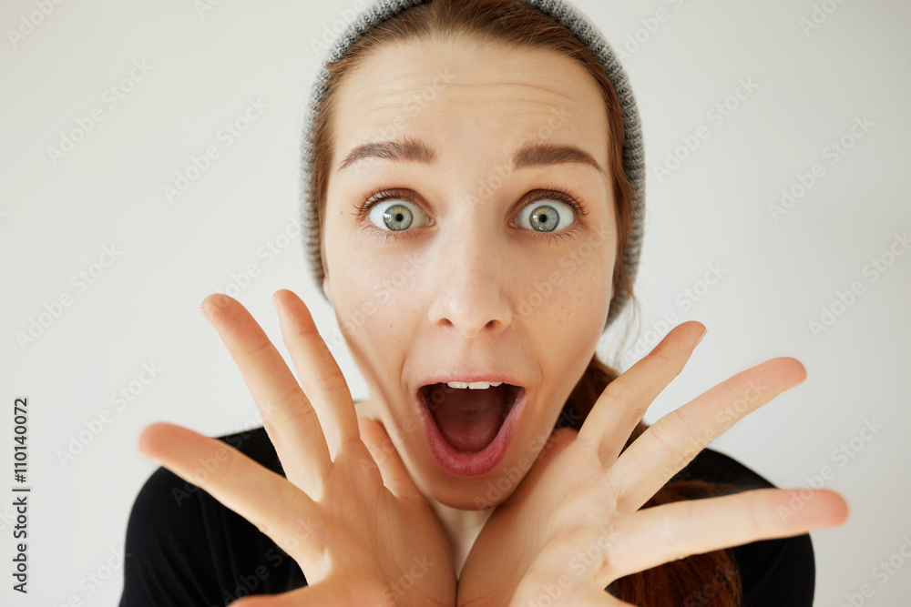 Surprised Human Face