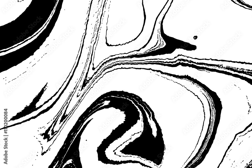 Ink texture. Ebru, traditional Turkish painting art on water. Hand ...