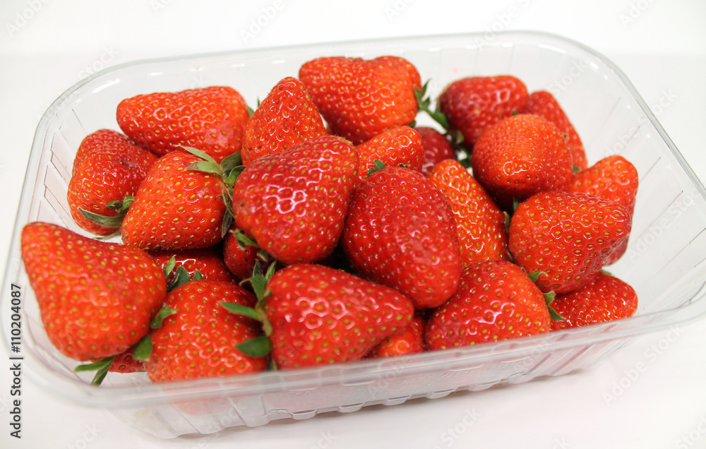 Foto Stock barquette de fraises | Adobe Stock