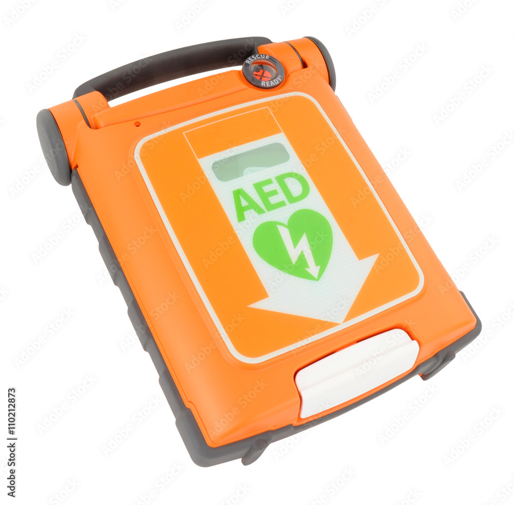 AED Automated External Defibrillator Stock Photo | Adobe Stock