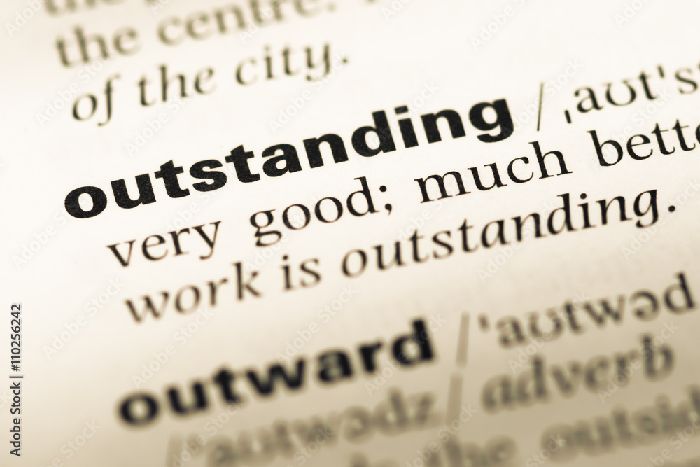 The Word Outstanding