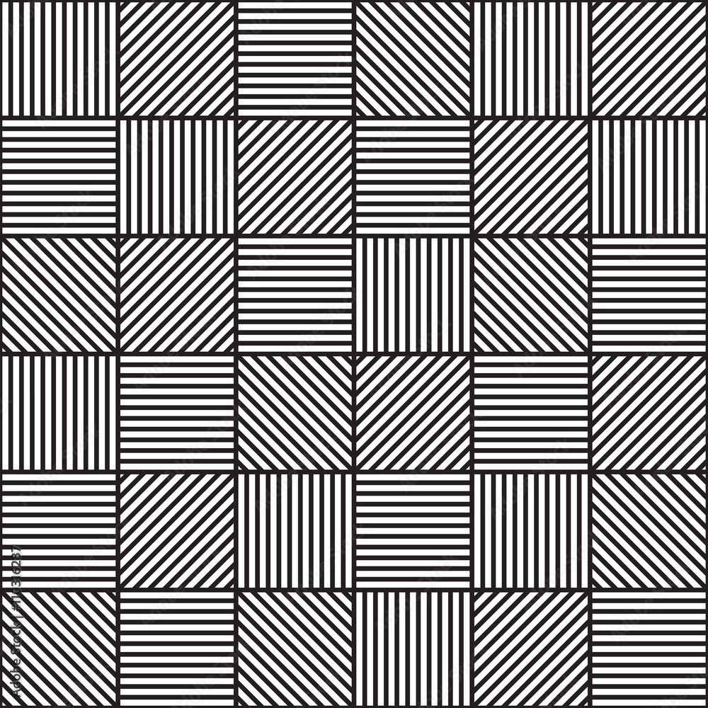 Geometric background. Squares, line design. Seamless pattern, vector ...