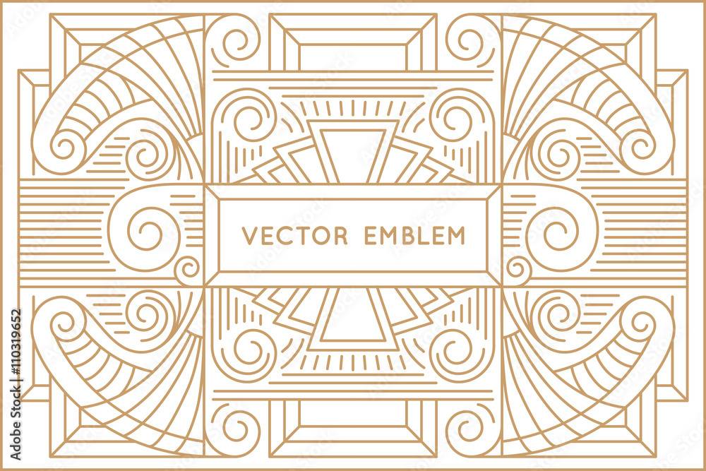 Vector poster design template and greeting card with copy space Stock ...