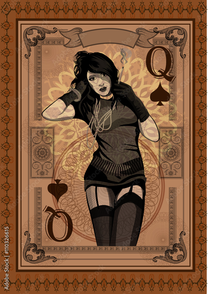 Queen Card Design