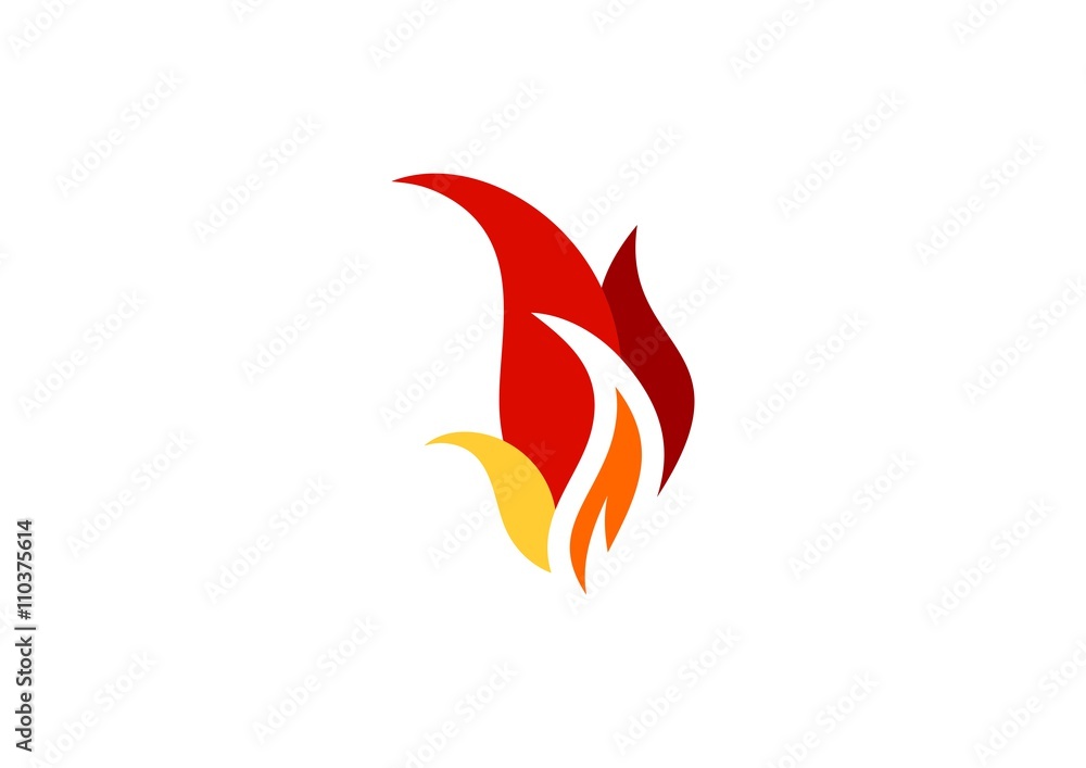 fire flame logo, hot modern flame logotype symbol icon design vector ...