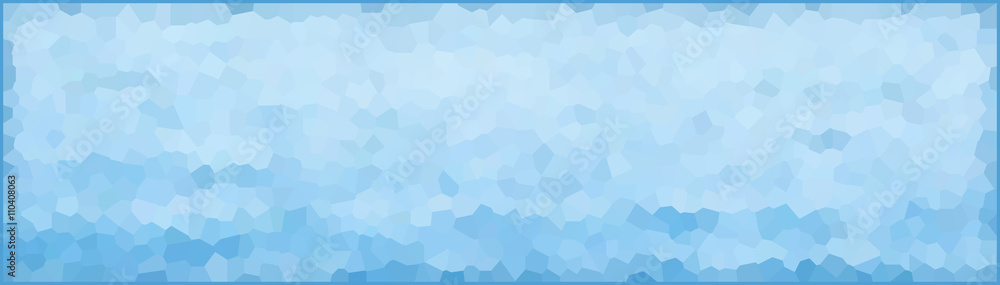 vector illustration - light blue abstract polygonal banner, background ...