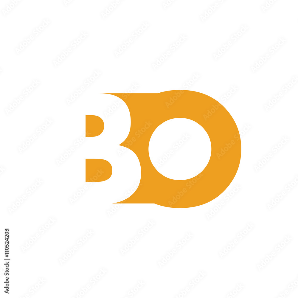 BO Logo | Vector Graphic Branding Letter Element | jpg, eps, path, web ...