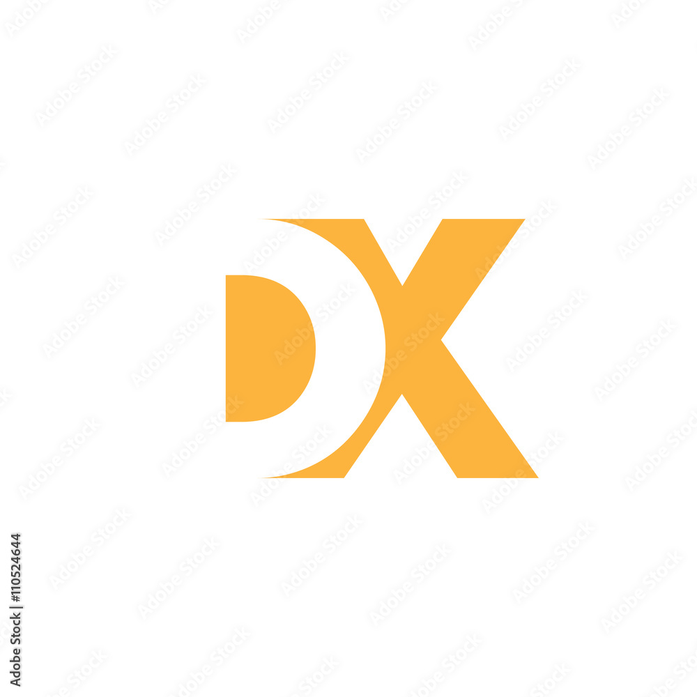 DX Logo | Vector Graphic Branding Letter Element | jpg, eps, path, web ...