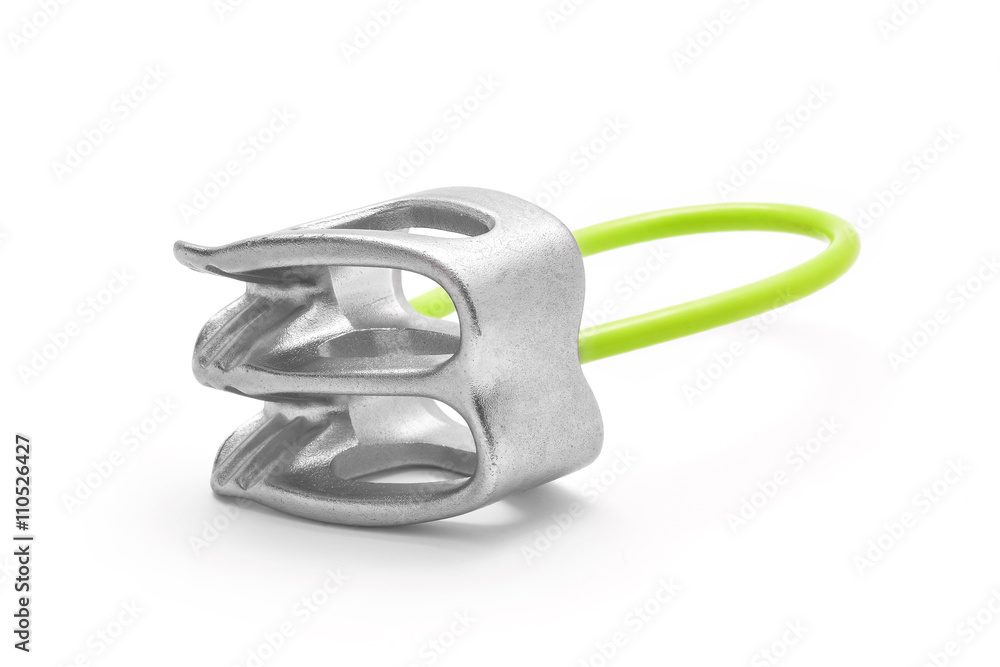 Belay atc rappel device Stock Photo | Adobe Stock