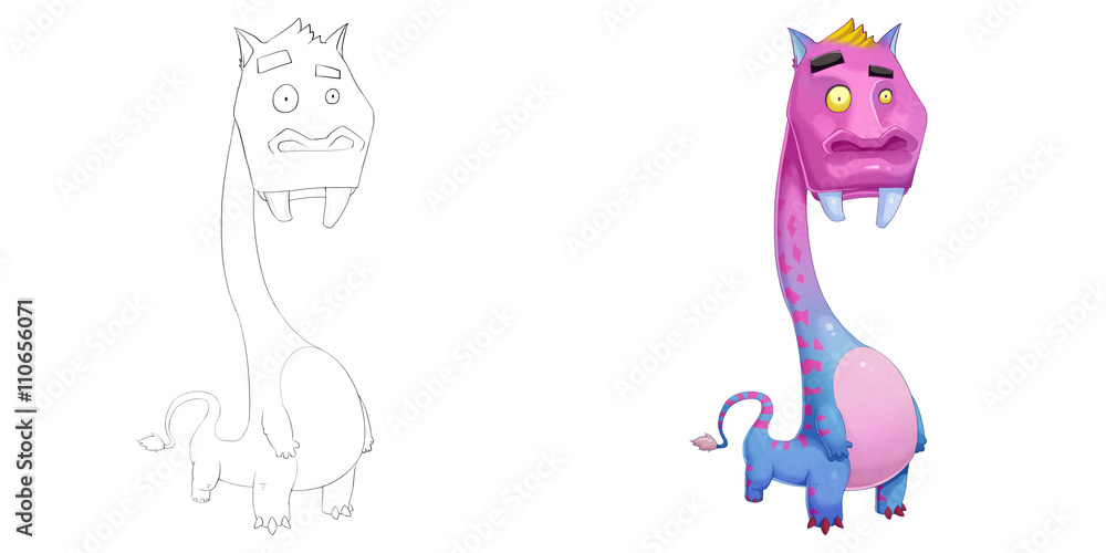 Creative Illustration and Innovative Art: Monster Creature Character ...