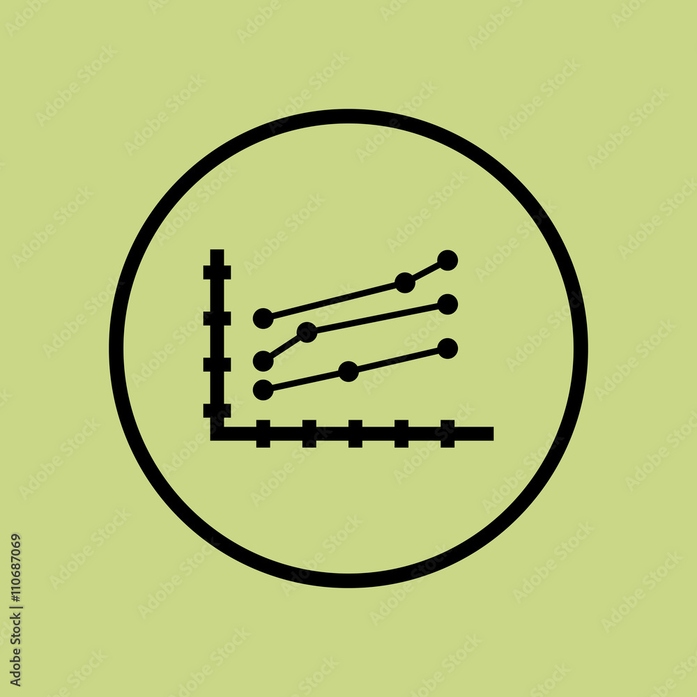 dot chart icon, dot chart symbol, dot chart vector, dot chart eps, dot ...