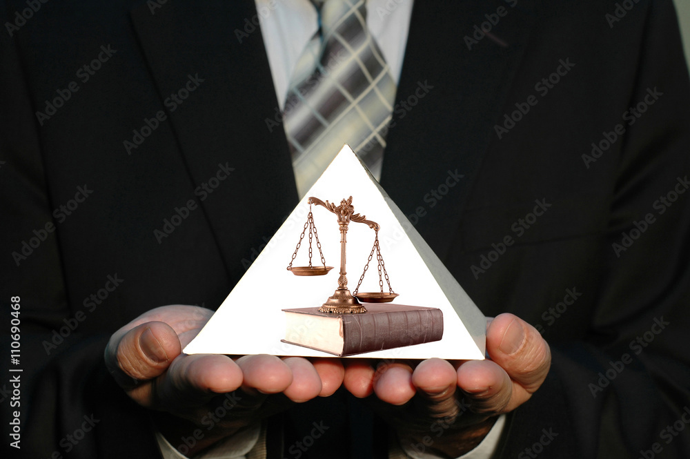 Pyramid of Justice Stock Photo | Adobe Stock