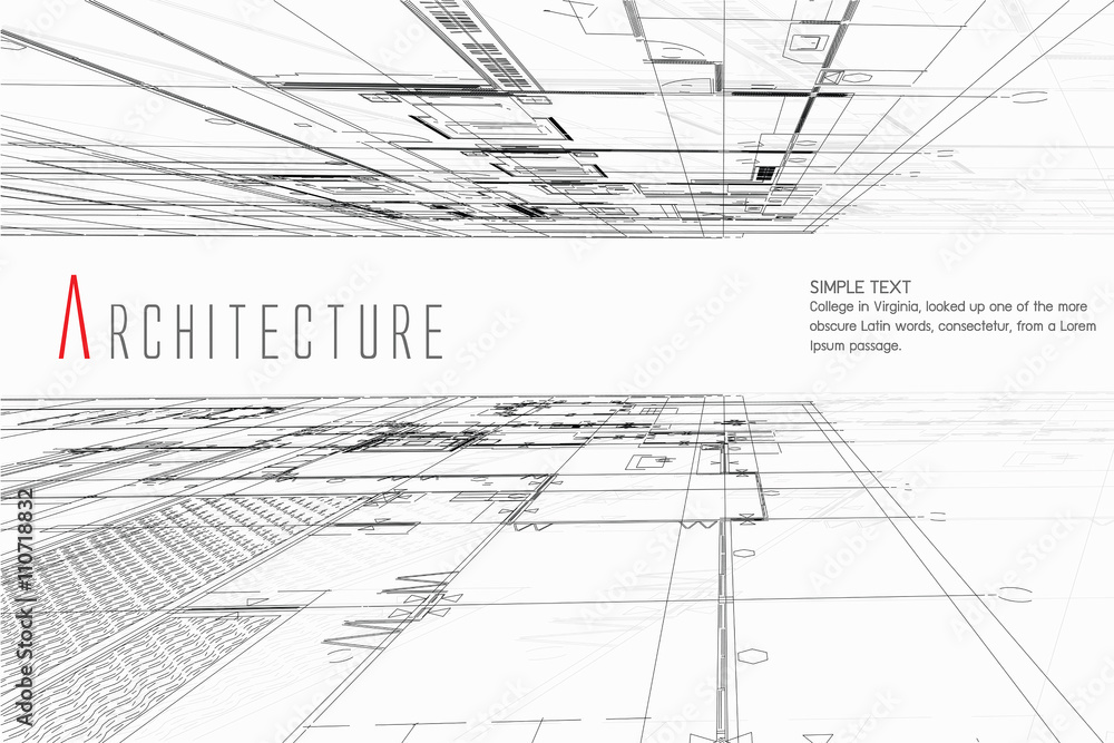 Architecture Background Stock Vector | Adobe Stock