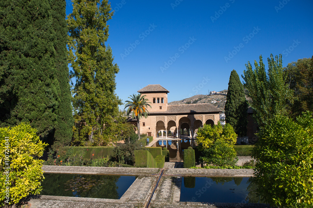 Ladies Tower (Torre de las Damas) and Gardens of the Partal. This ...