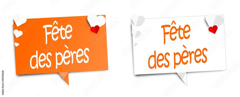 fête des pères Stock Vector | Adobe Stock