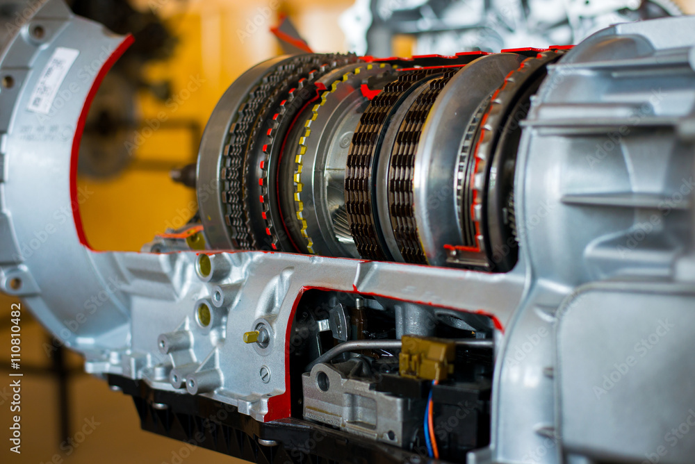 Clutch gearbox. The mechanism of transmission Stock Photo | Adobe Stock