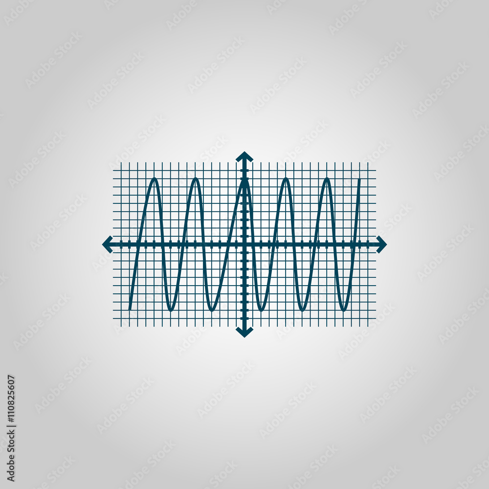 Vetor do Stock: cosine icon, cosine symbol, cosine vector, cosine eps ...