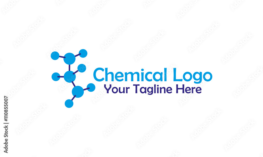 Chemical Logo Design Stock Vector | Adobe Stock