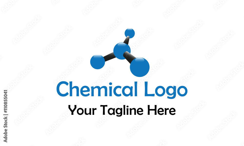 Chemical Logo Design Stock Vector | Adobe Stock