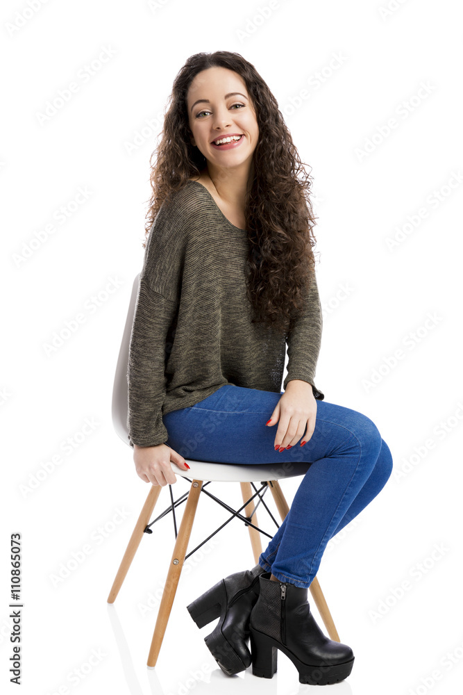 Happy woman Stock Photo | Adobe Stock