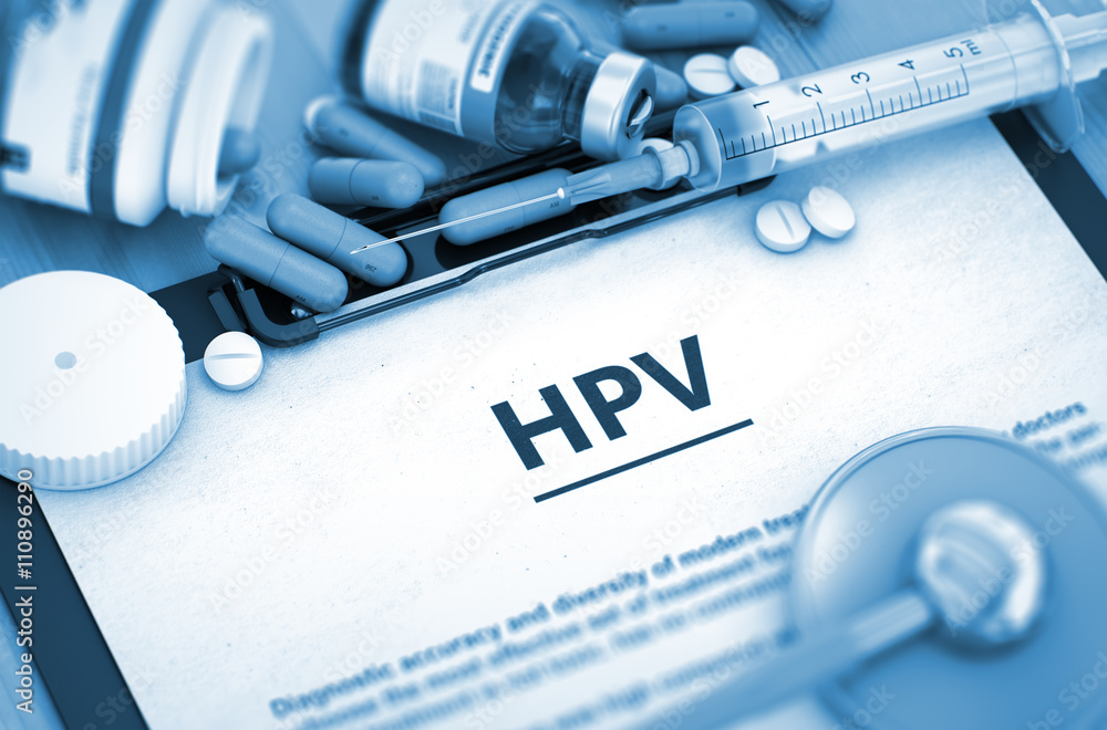 HPV Diagnosis, Medical Concept. Composition of Medicaments. HPV ...