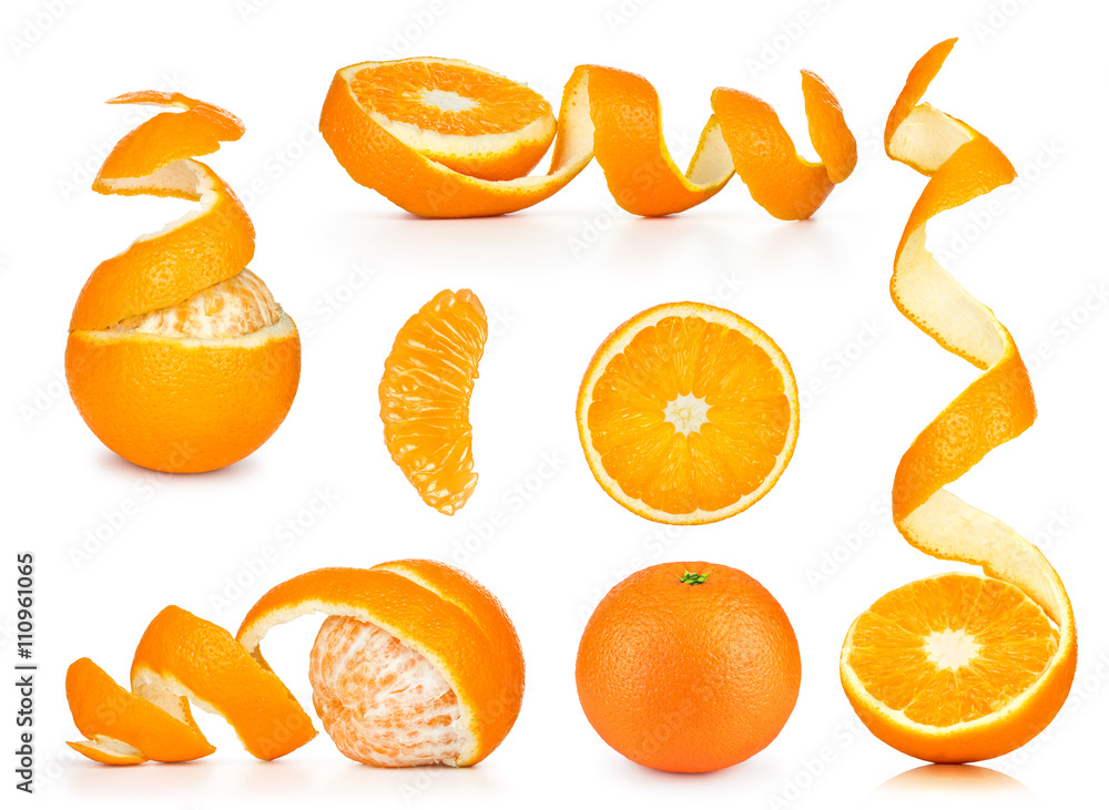 Peeled Orange Slices
