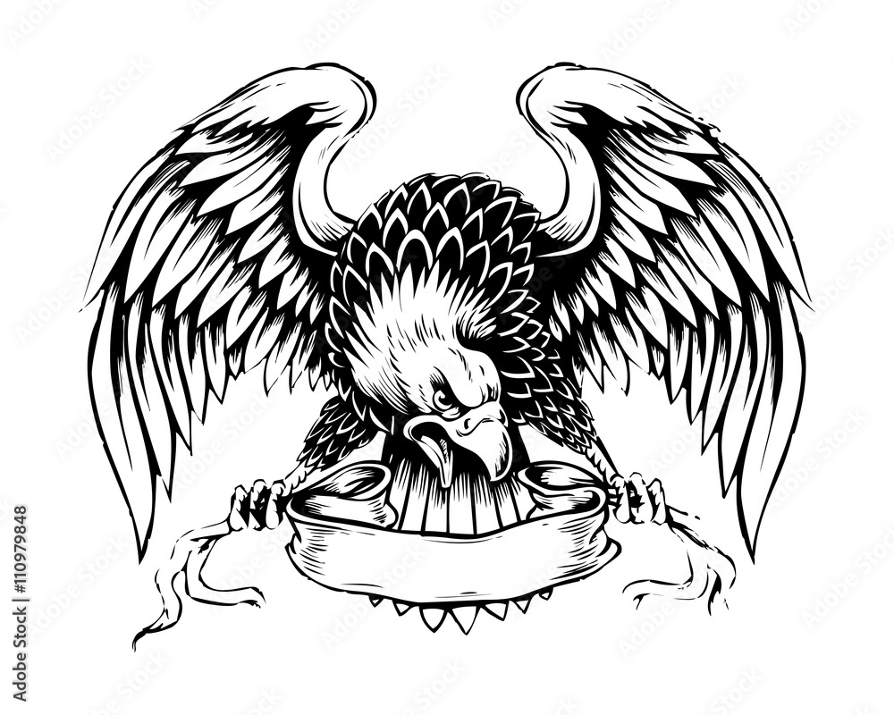 eagle vector Stock Vector | Adobe Stock