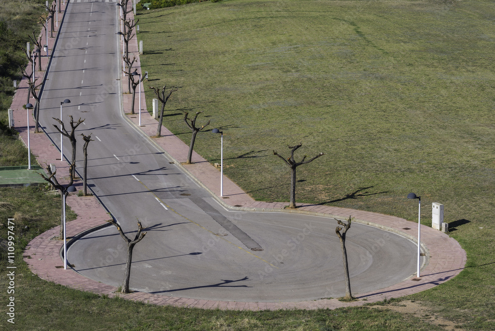 Calle sin salida. foto de Stock | Adobe Stock
