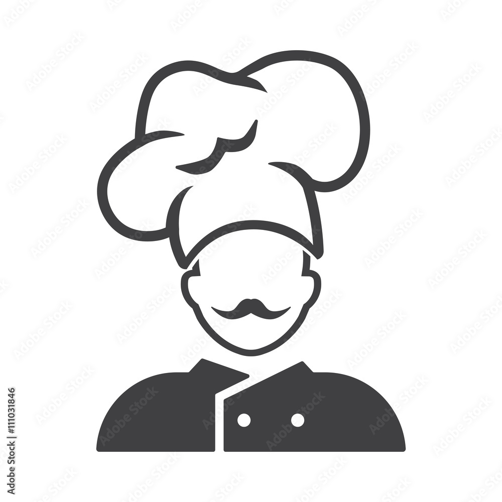 Chef icon. Stock Vector | Adobe Stock