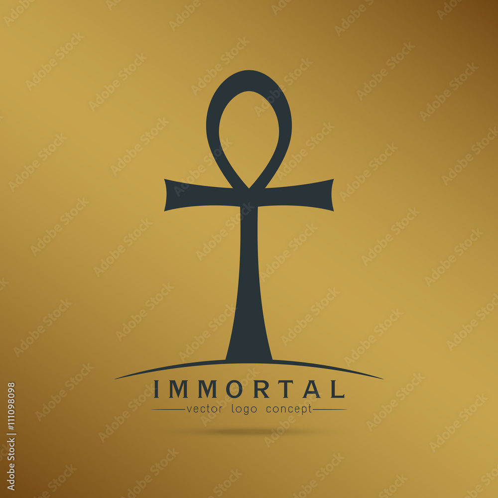 Ankh symbol Vector illustration Stock Vector | Adobe Stock