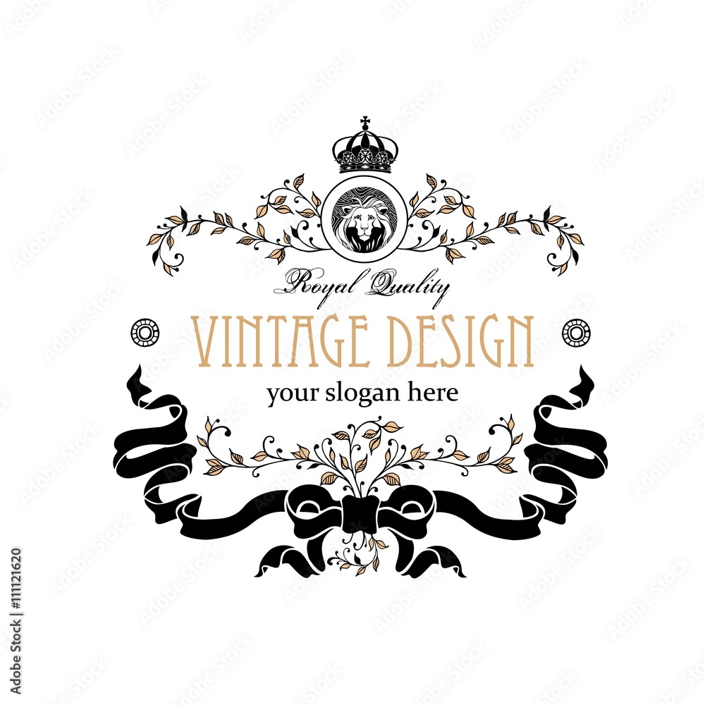 Monogram design elements. Prestige Logo Designs. Elegant line art logo ...