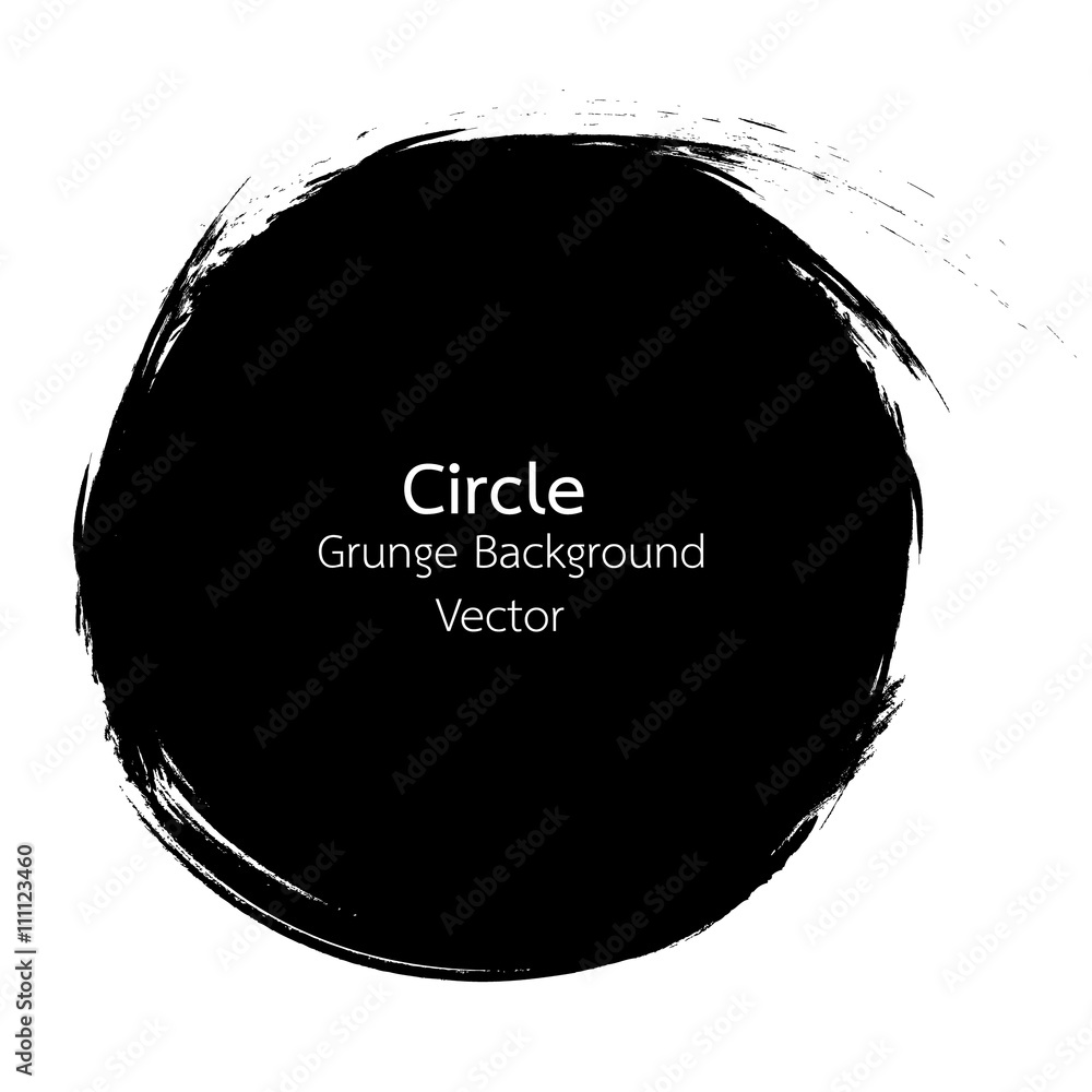 Circle Grunge design Vector Stock Vector | Adobe Stock