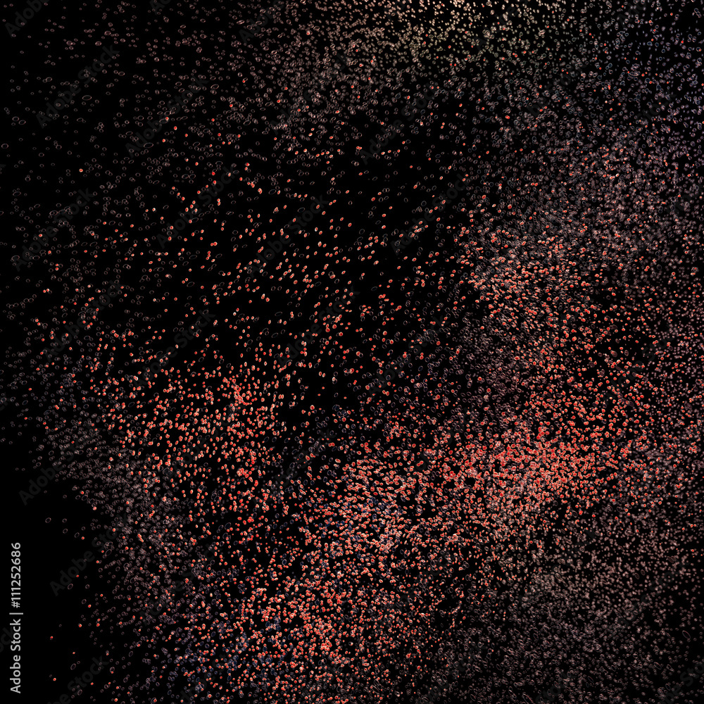 Cell lysis. 3D illustration. Series of images showing different stages ...