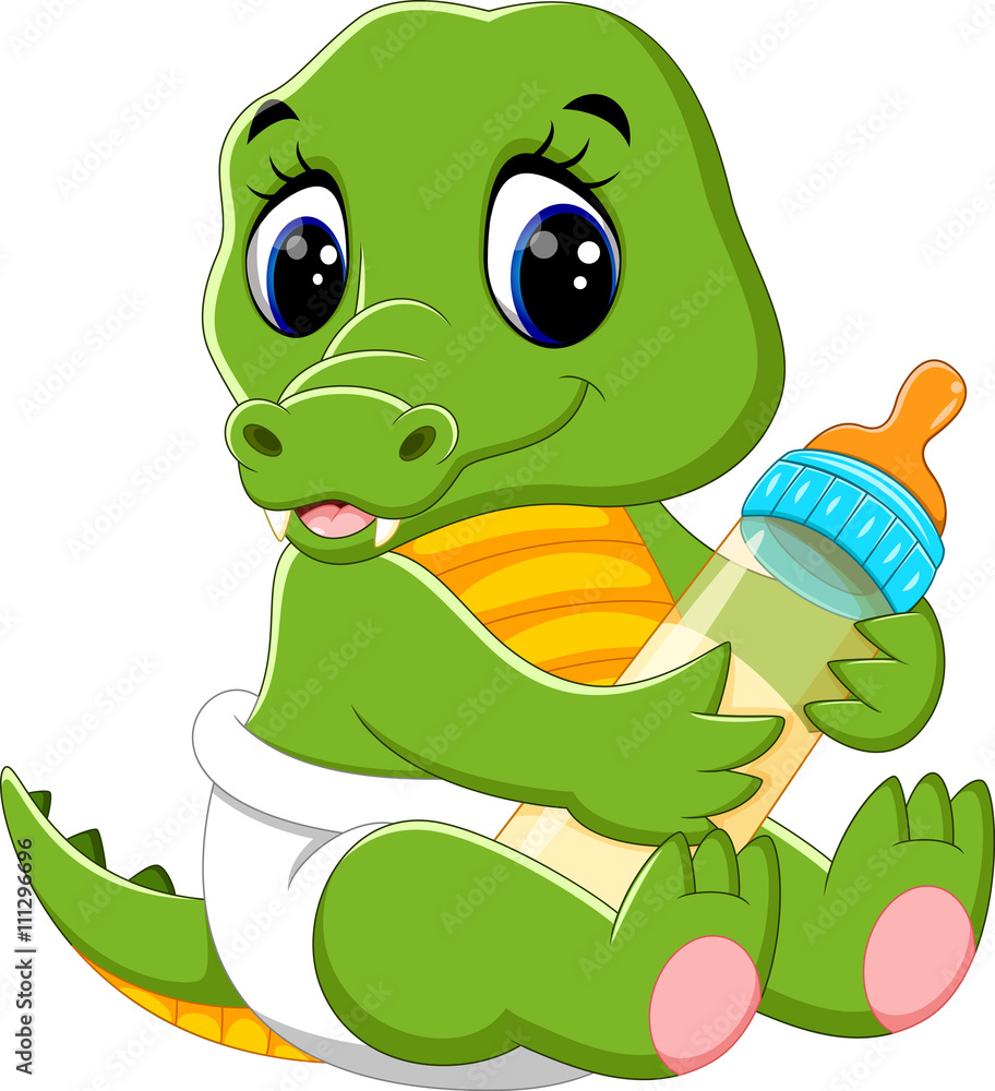 Baby Crocodile Cartoon