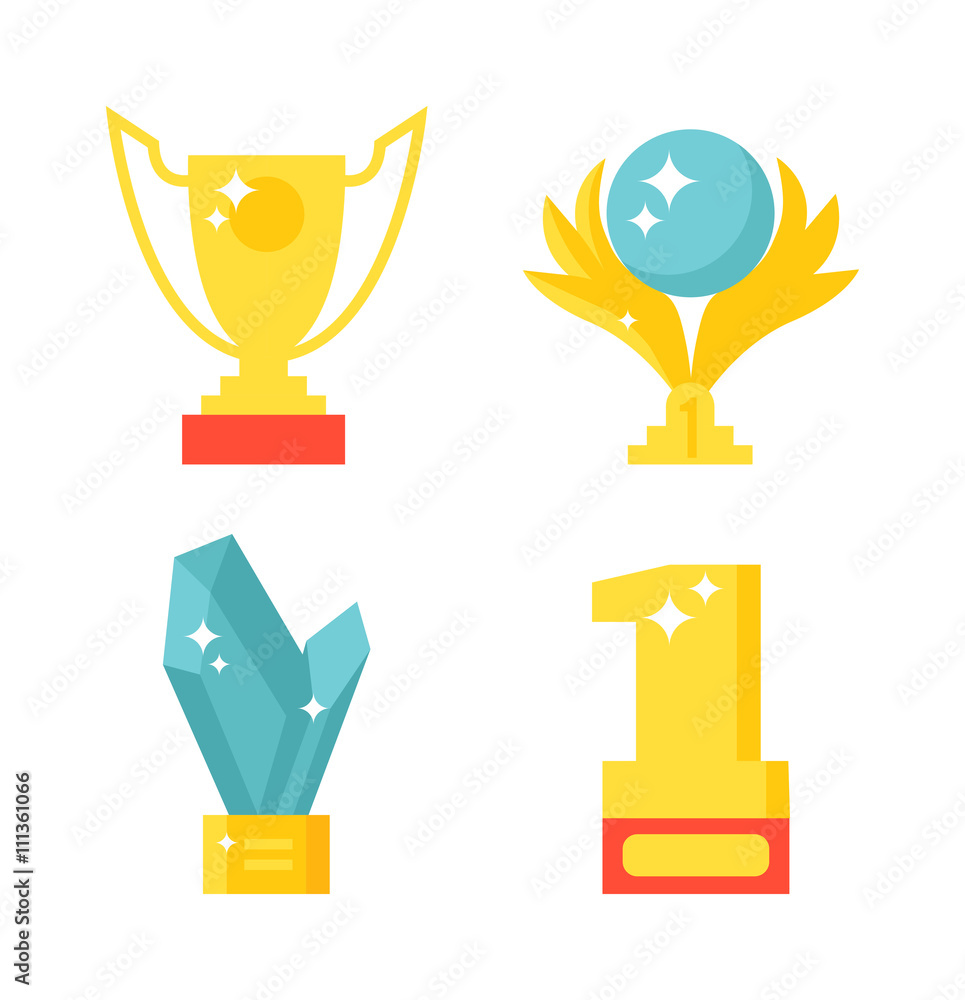 Sports awards vector illustration. Stock Vector | Adobe Stock