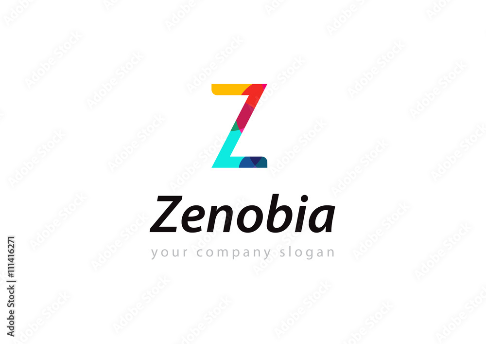 letter Z logo Template for your company vector de Stock | Adobe Stock