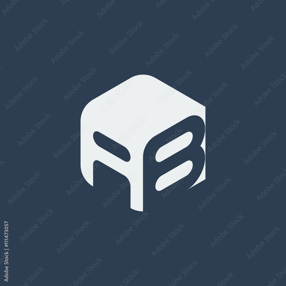 AB Logo.. Vector Graphic Business Branding Letter Element Illustration ...