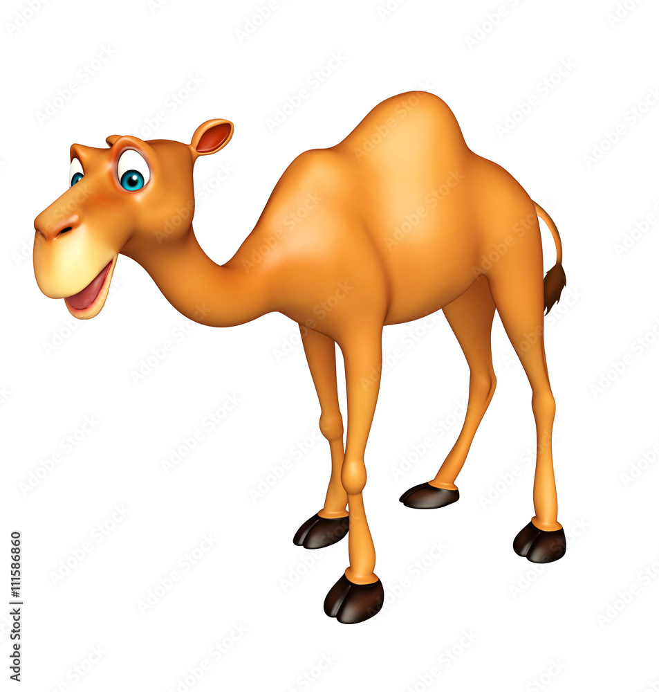 cute Camel funny cartoon character Stock Illustration | Adobe Stock