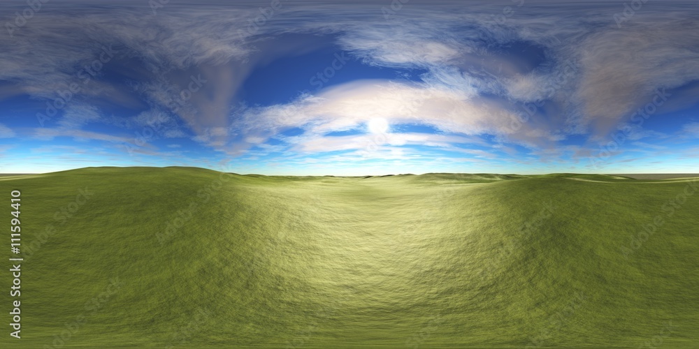 HDRI High resolution map, environment map, Round panorama, spherical ...