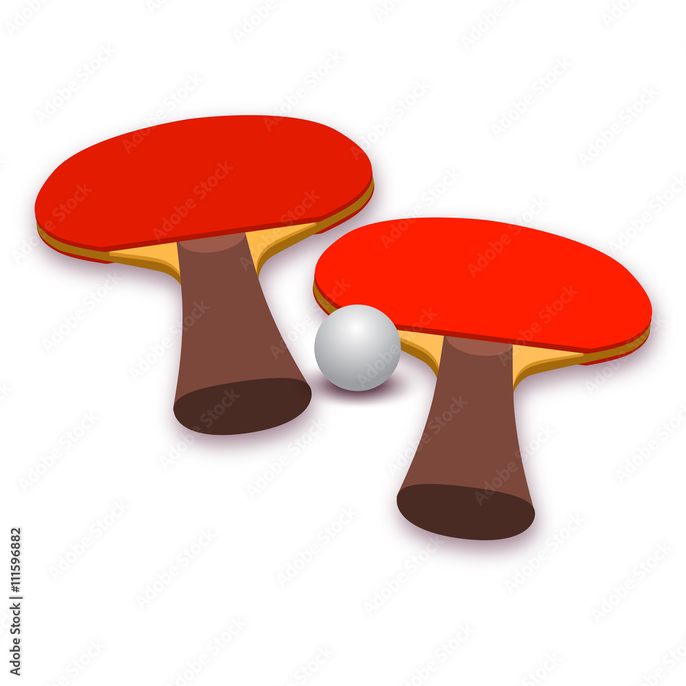 The Ball Is On The Table Clipart