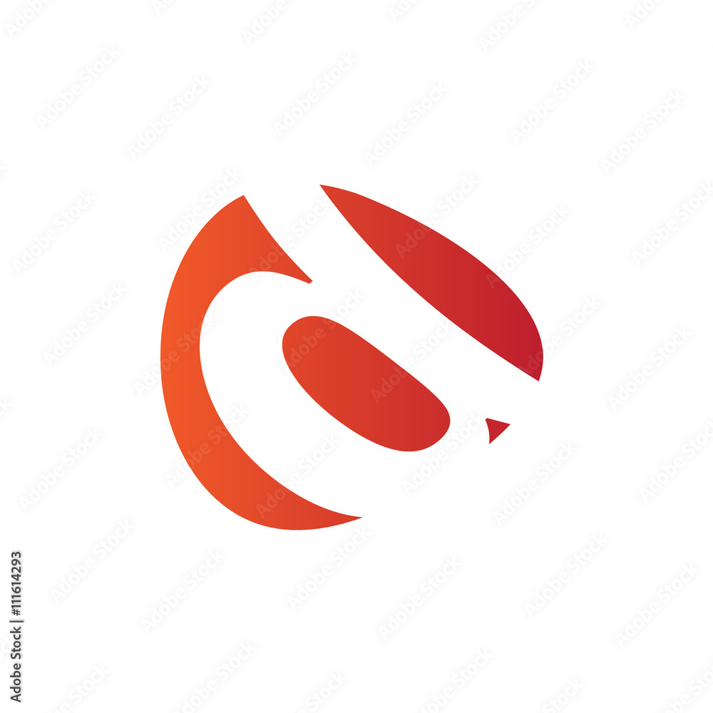 D Logo.. Vector Graphic Business Branding Letter Element Illustration ...