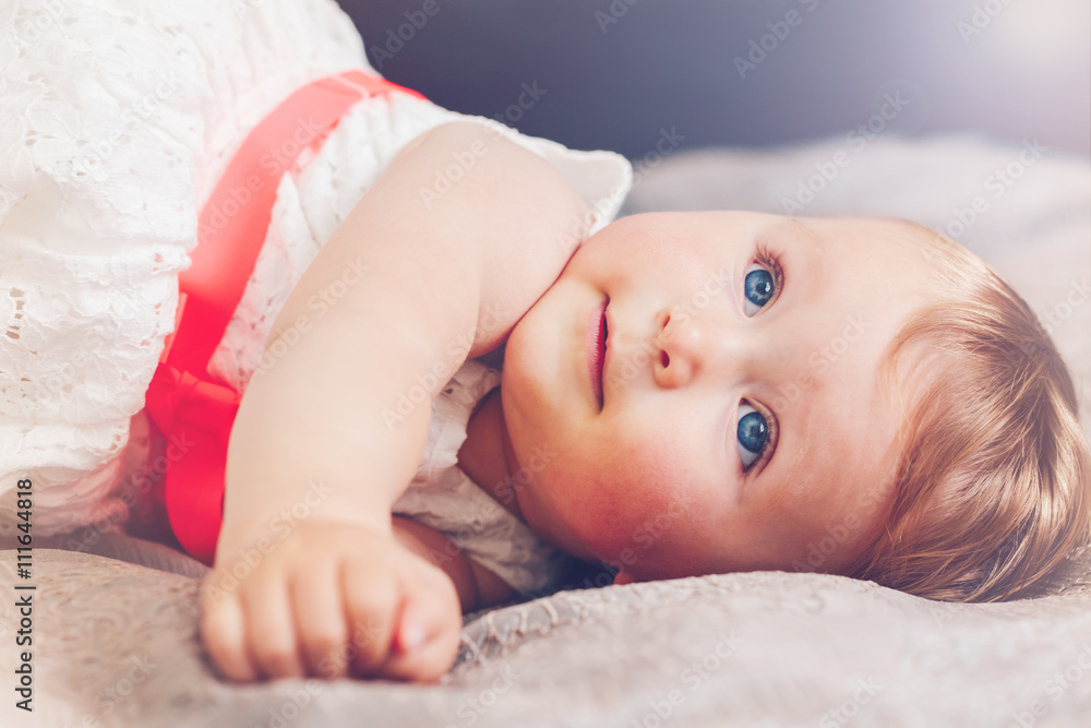 Baby Girl Light Eyes