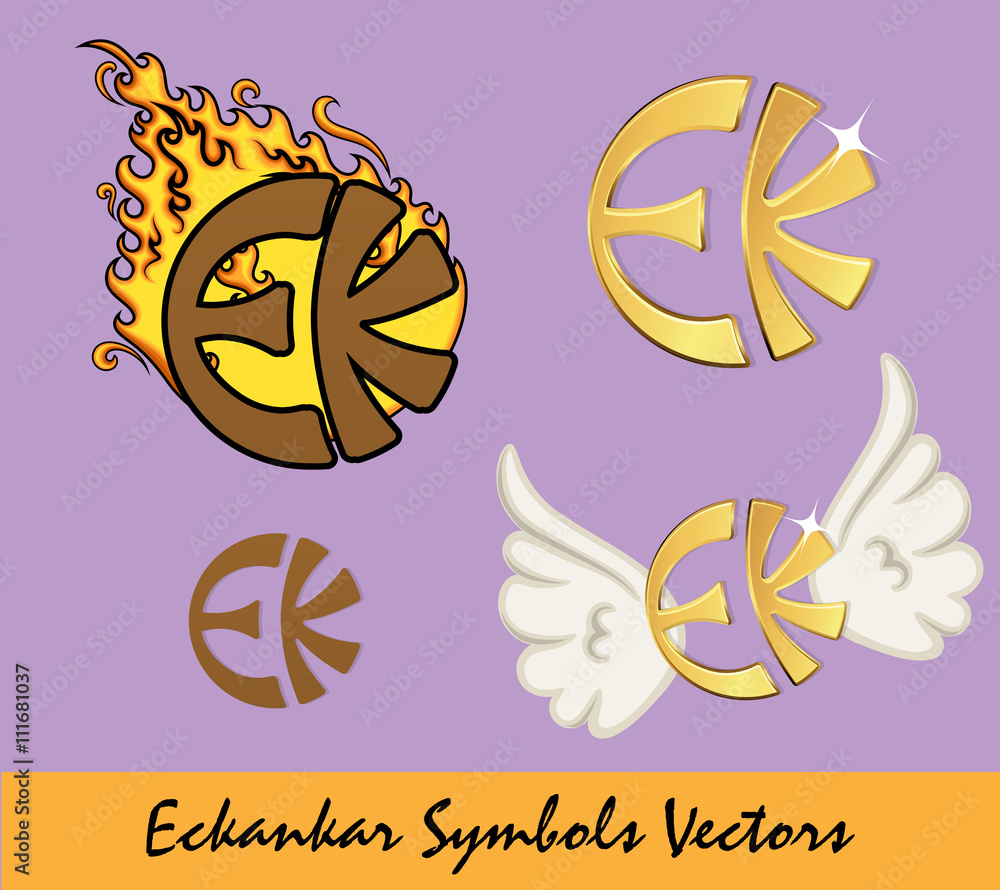 Eckankar Symbols Vector Set vector de Stock | Adobe Stock