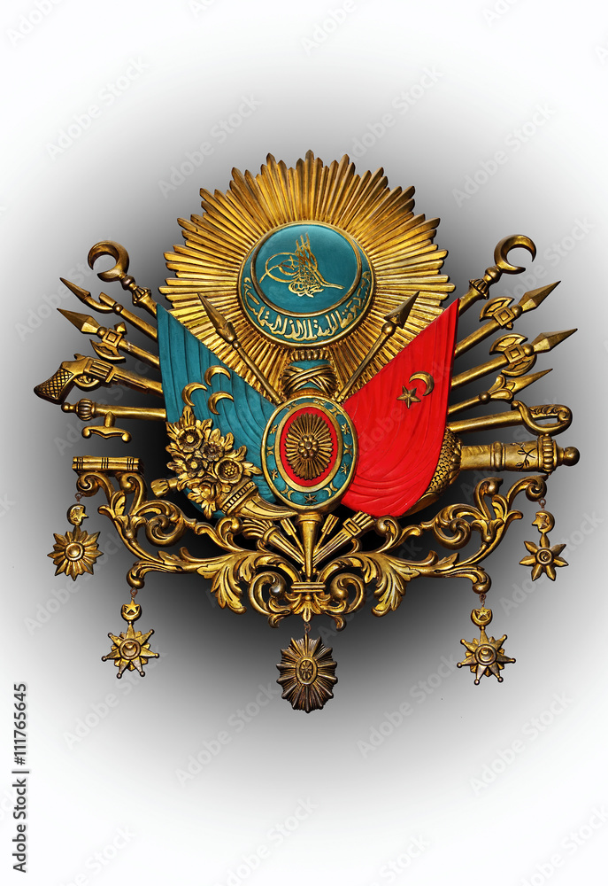 Old Ottoman Empire Emblem ( Old Turkish Symbol ) Stock Photo | Adobe Stock