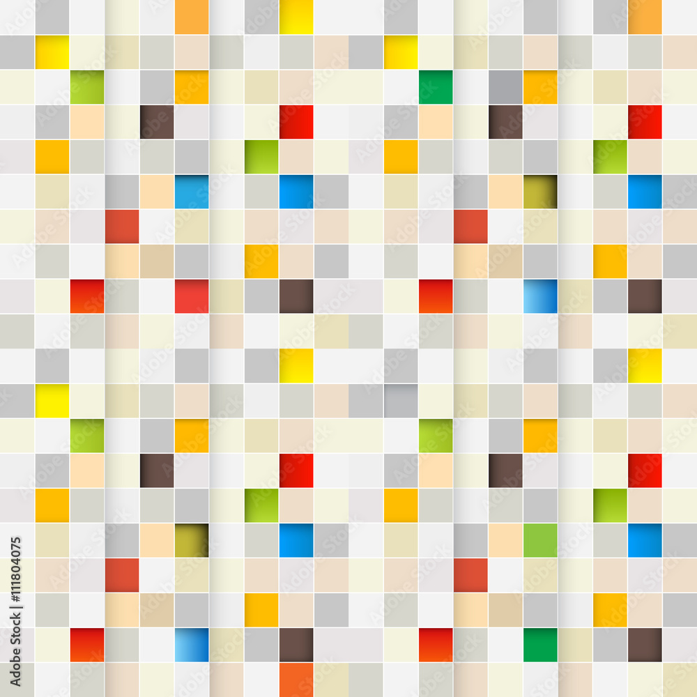 Retro Square Pattern