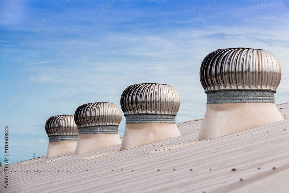 Roof Ventilators of a industrial factory in Samutsakorn Industrial ...